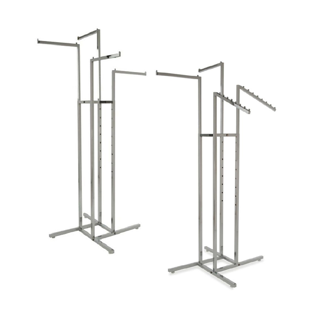 Buy Retail Display Four Way Racks for Clothing and Apparel Stores | Now ...