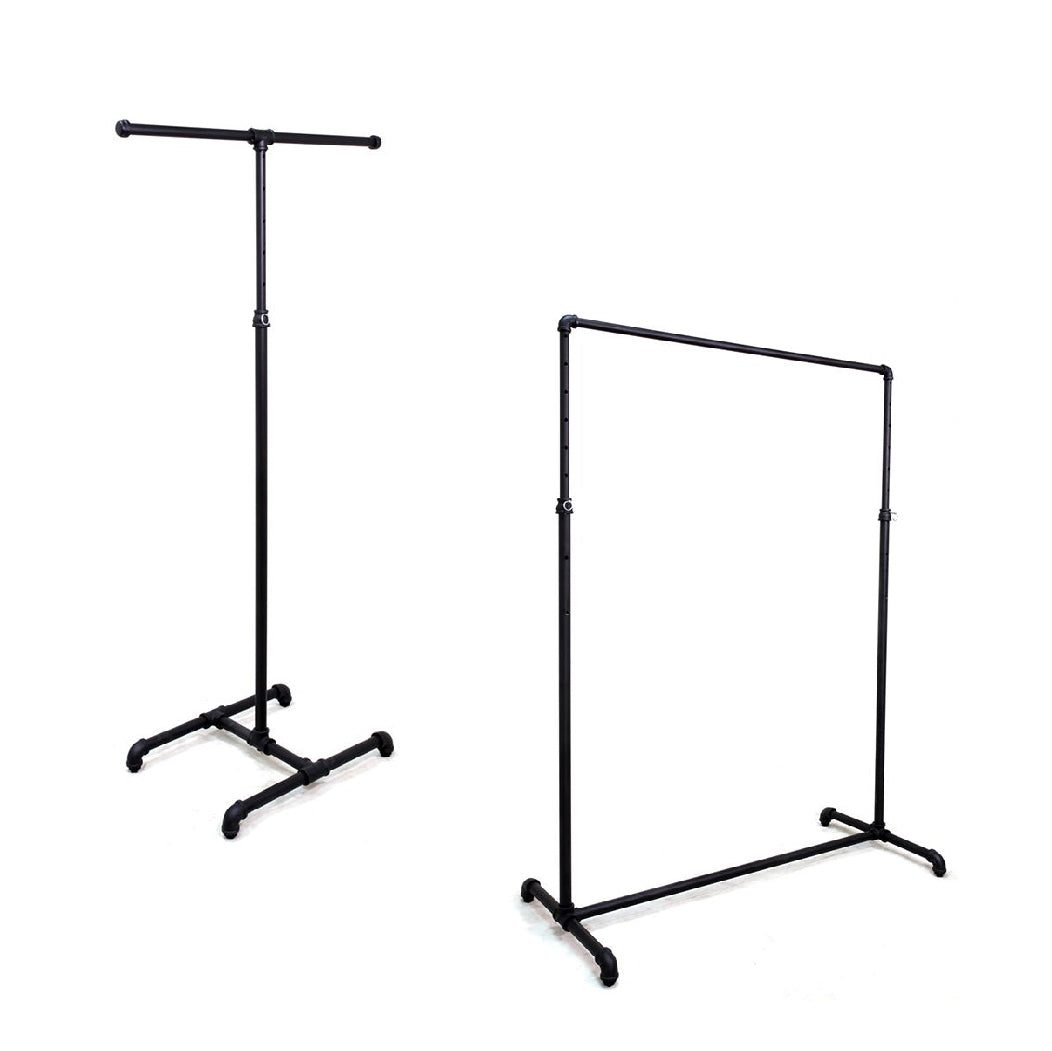 Pipe Rack- Black Retail Systems | Store fixture | Now Displays
