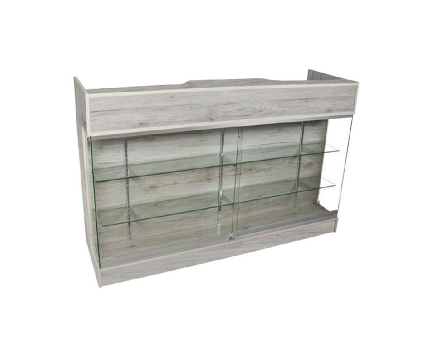 Shop Barnwood Ledgetop Glass Front Cash Register - Full Vision Glass ...