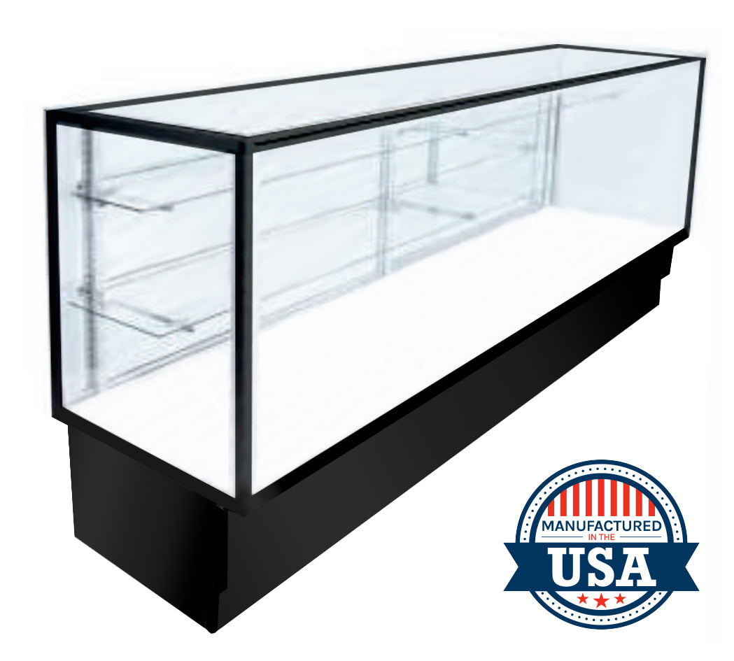 Shop Black Full Vision Standard Case- Fully Assembled | Now Displays