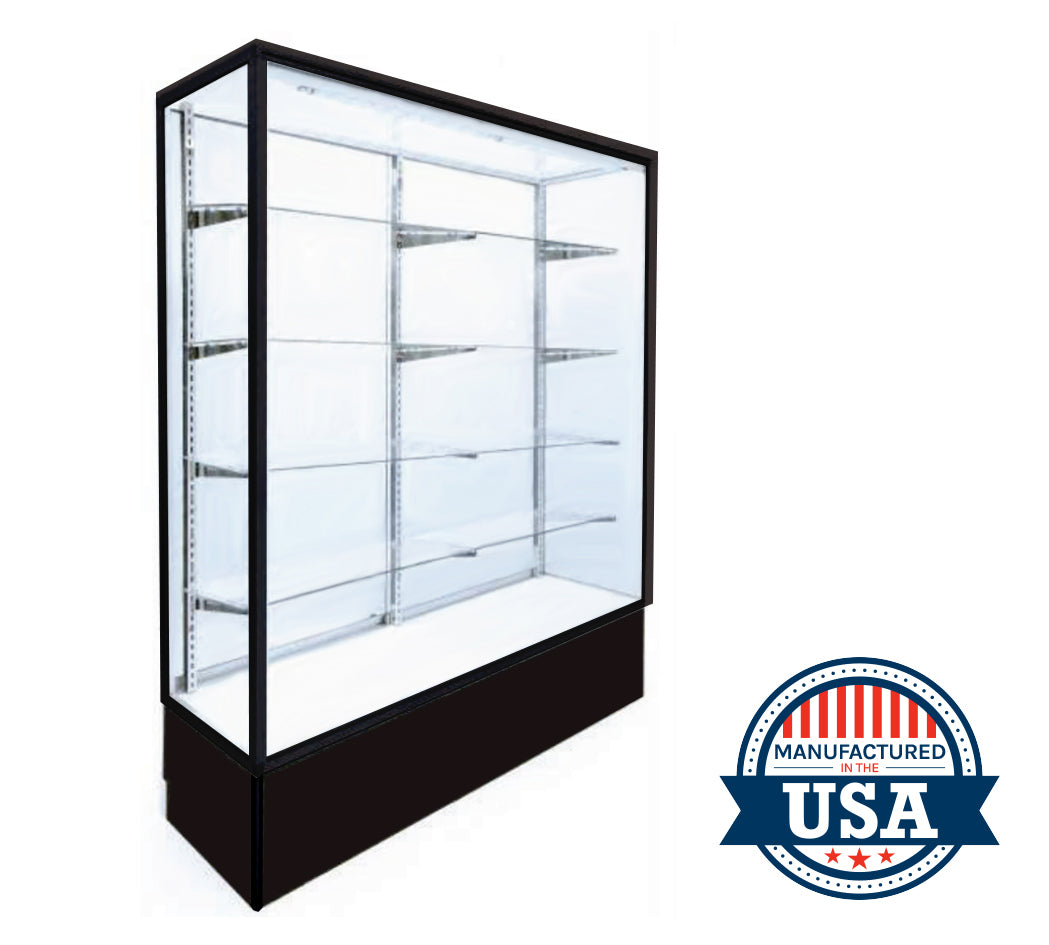 Shop Black Extra Vision Trophy Case- Fully Assembled | Now Displays