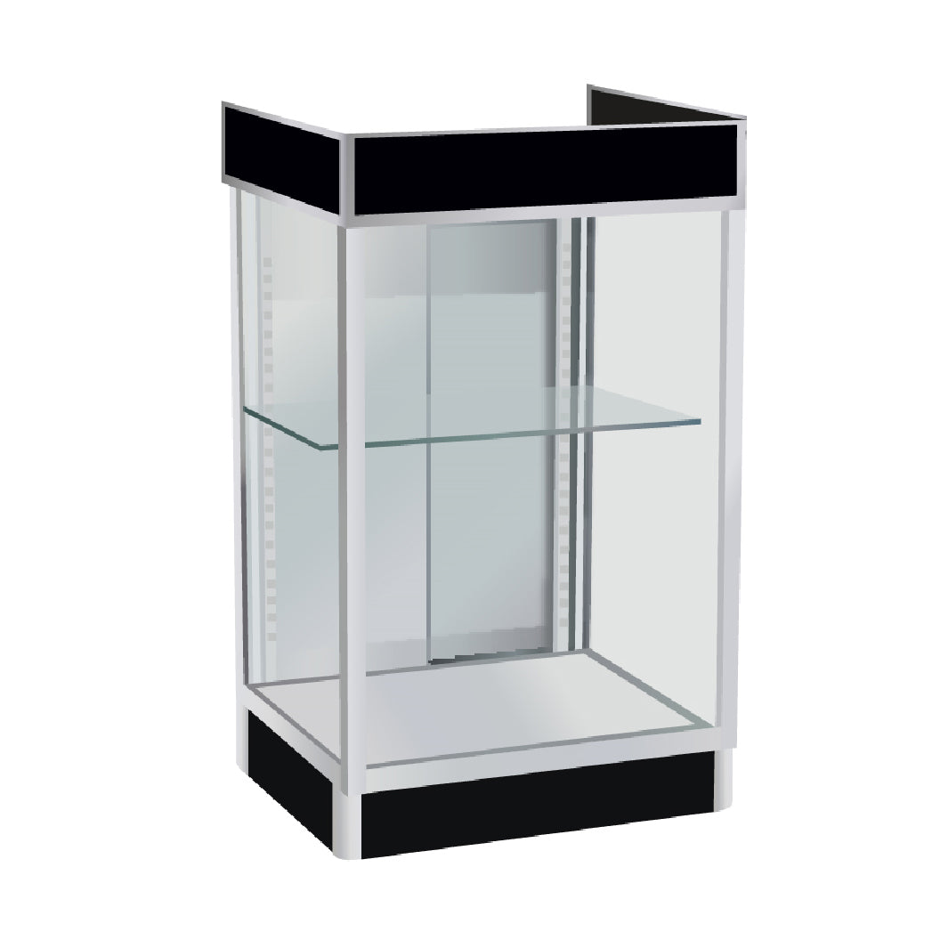 Shop Silver Framed Cash Register Counter | Now Displays