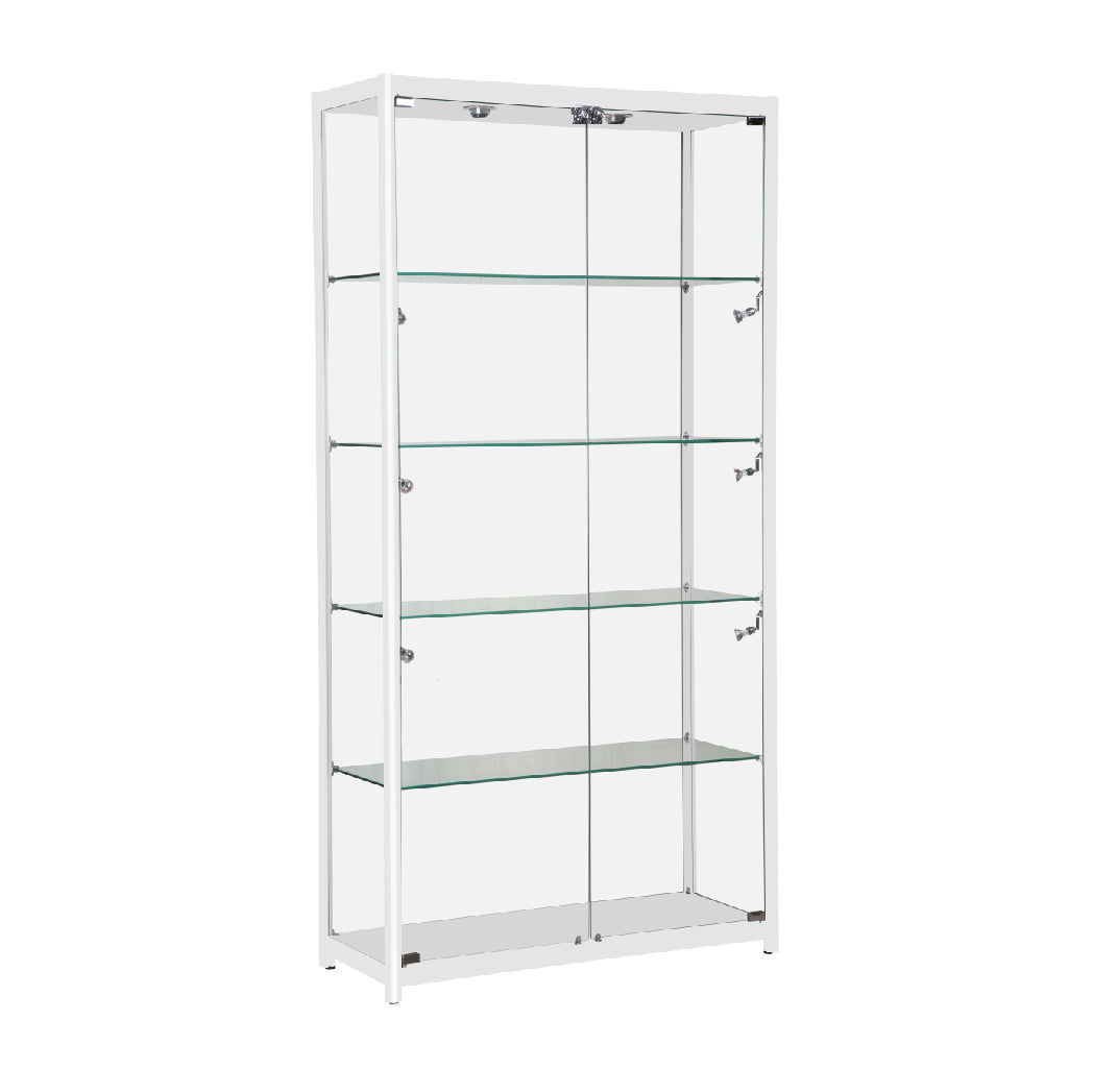 White Modern Rectangular Aluminum Frame | Now Displays